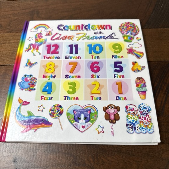 Accents | Countdown With Lisa Frank Numbers Counting Childrens Book 219 ...
